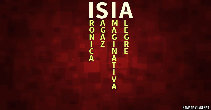 Qué significa isia