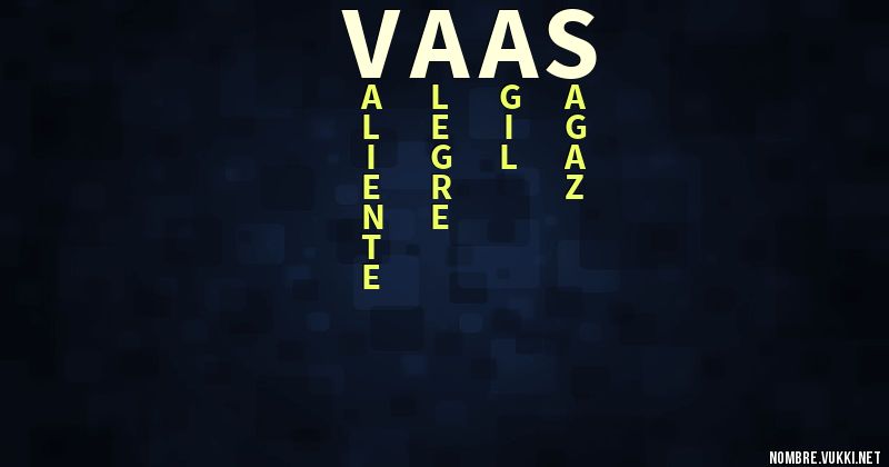 Qué significa vaas