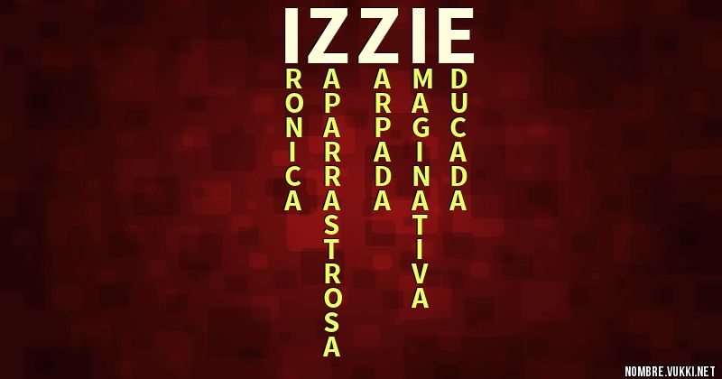 Qué significa izzie