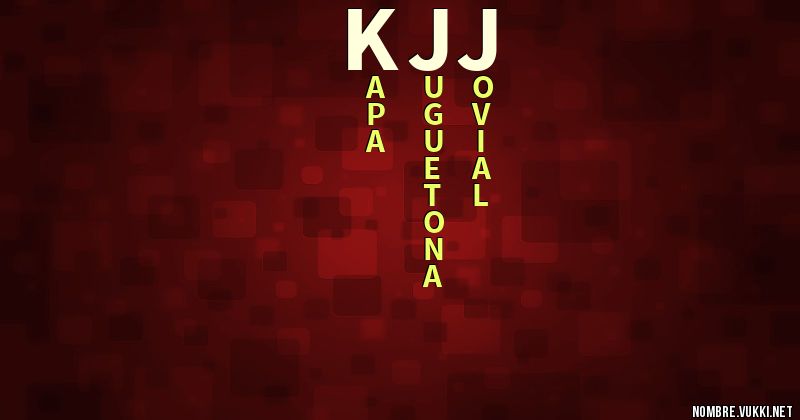 Qué significa kjj