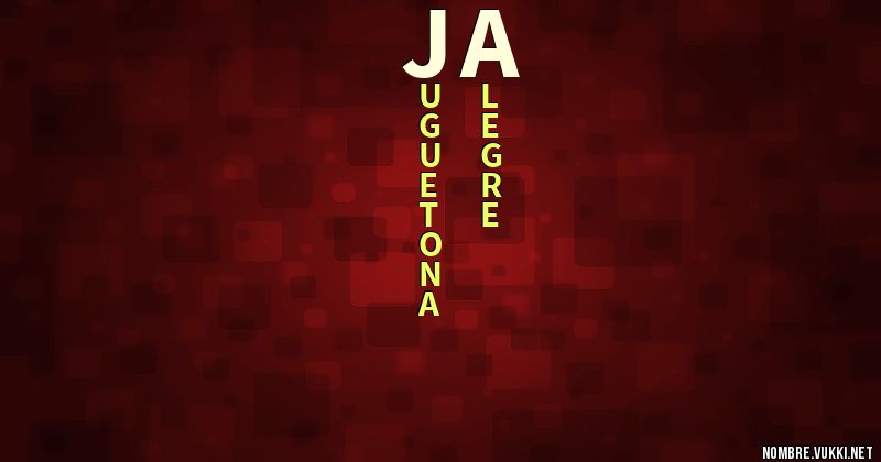Qué significa ja