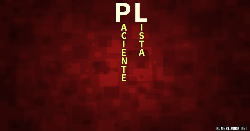 Qué significa pl