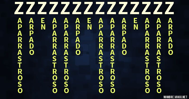 Qué significa zzzzzzzzzzzzzz