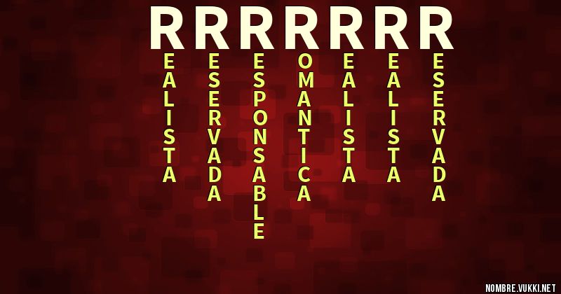 Qué significa rrrrrrr