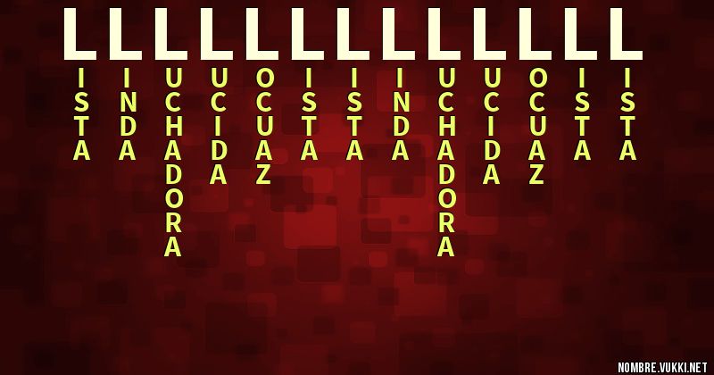 Qué significa lllllllllllll