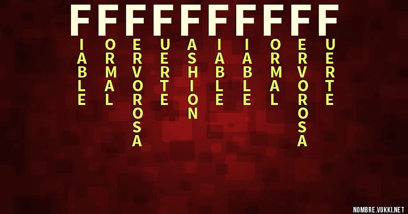 Qué significa ffffffffff