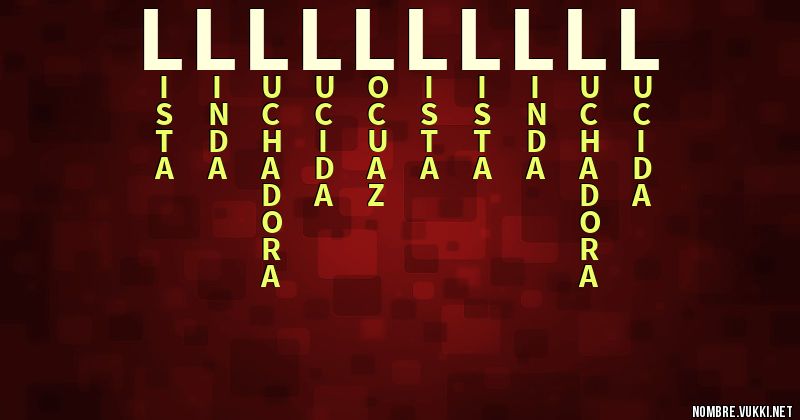 Qué significa llllllllll