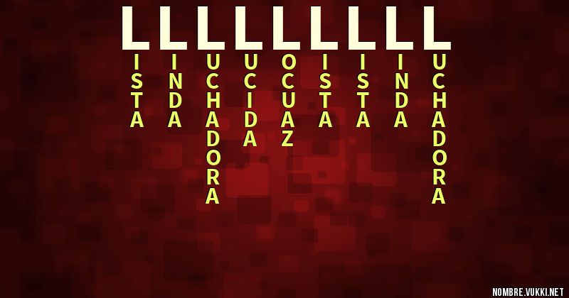 Qué significa lllllllll