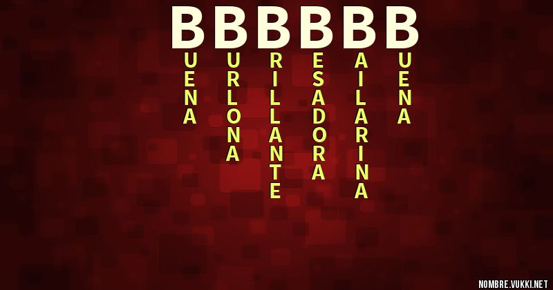 Qué significa bbbbbb