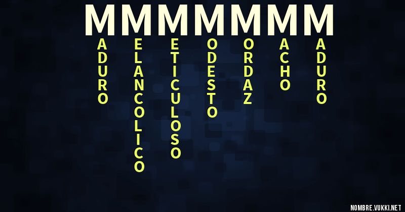 Qué significa mmmmmmm