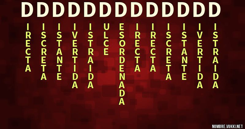 Qué significa ddddddddddddd