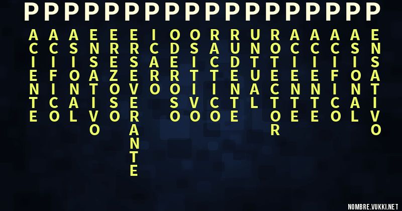 Qué significa pppppppppppppppppp