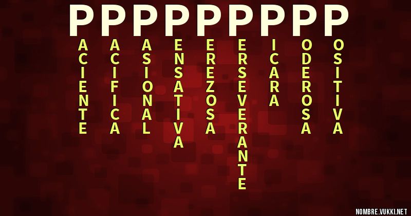 Qué significa ppppppppp