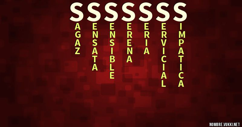 Qué significa sssssss