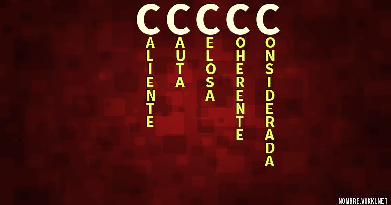 Qué significa ccccc