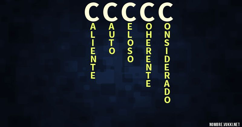 Qué significa ççççç