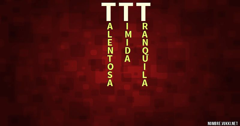 Qué significa ttt